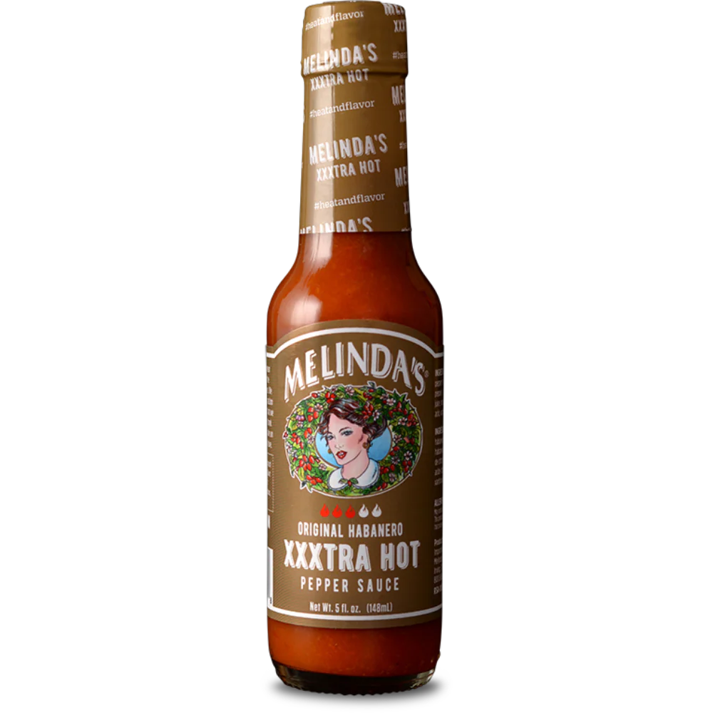 Melinda's XXXXtra Hot Habanero Sauce 148ml | Triple Heat Hot Sauce ...