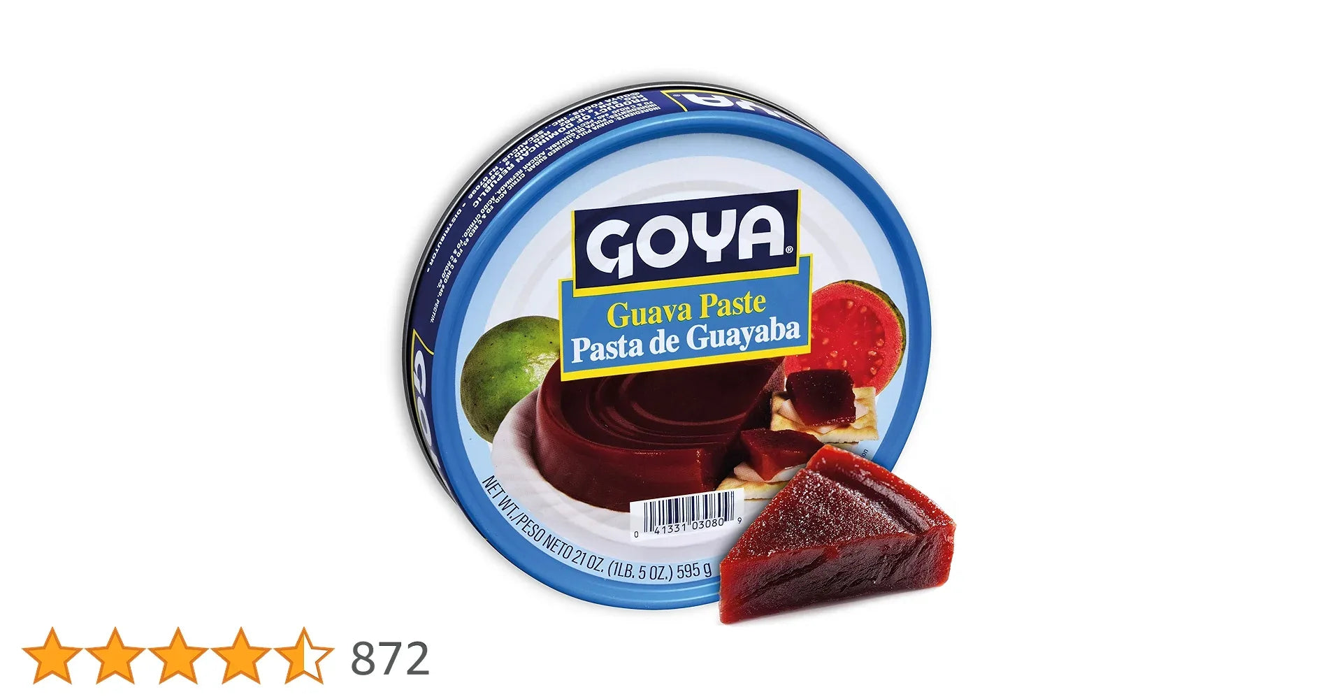 GOYA Guava Paste 595gm - Authentic Latin American Sweet | Chile Mojo