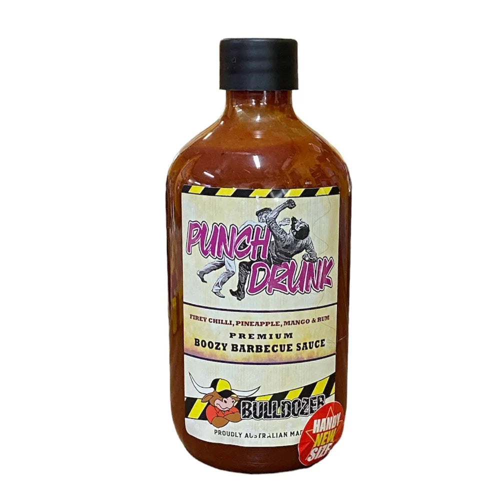 Bulldozer BBQ - Punch Drunk Boozy Barbecue Sauce 500ml | Chile Mojo