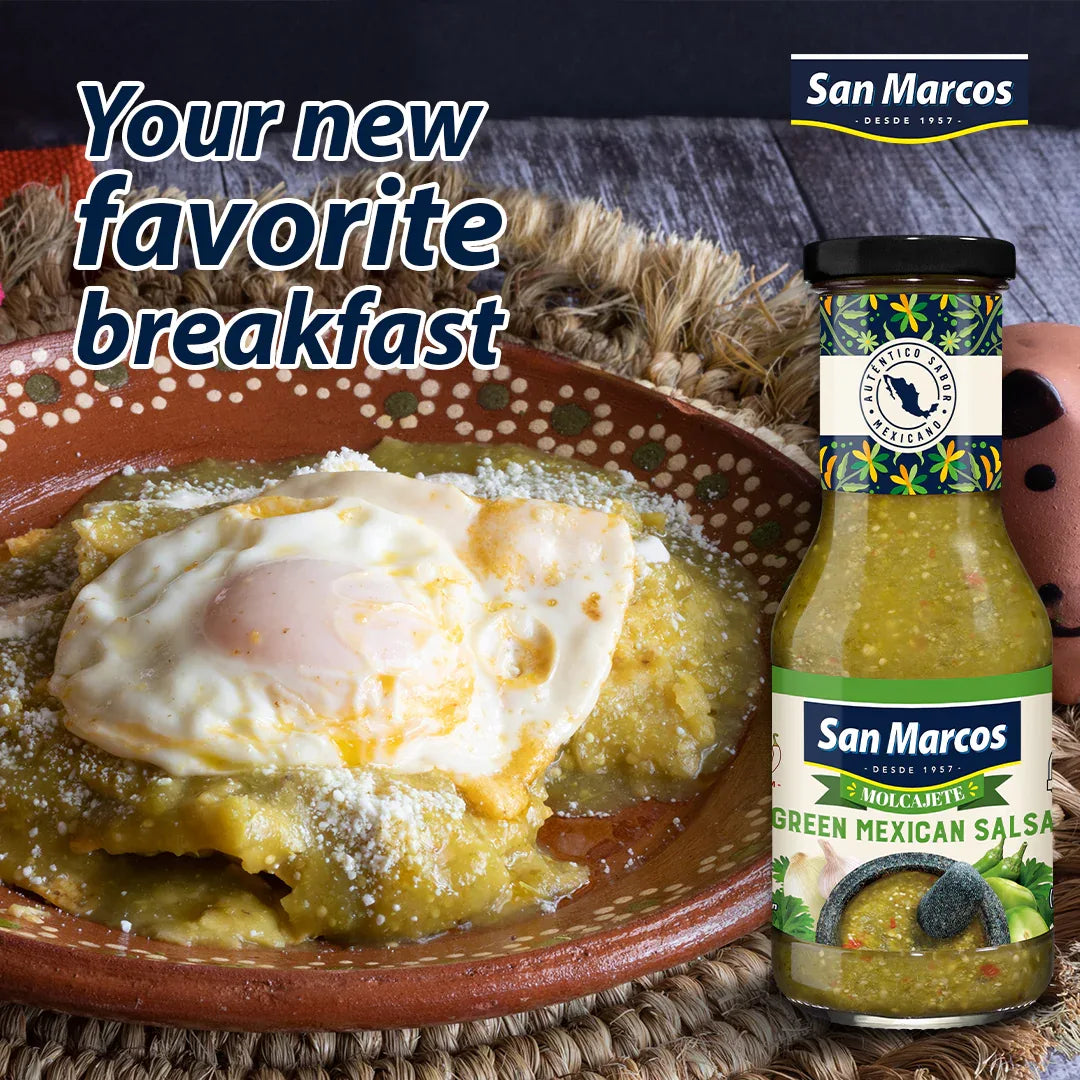 San Marcos Green Mexican Salsa Verde 496gm (17.5oz) - Chile Mojo