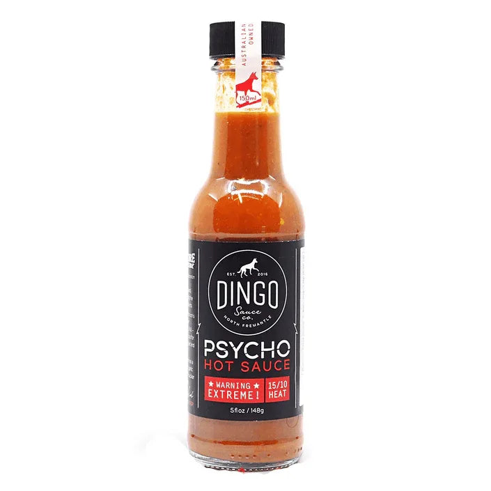 Dingo Sauce Co. Psycho X Hot Sauce 150ml | Chile Mojo