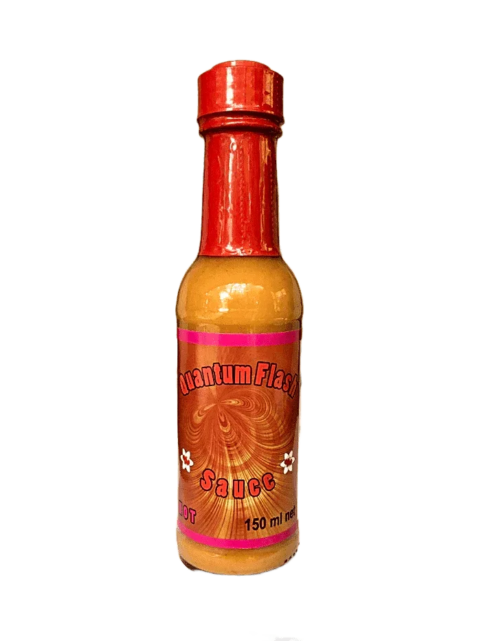 Quantum Flash Caribbean Style Hot Sauce 150ml | Chile Mojo