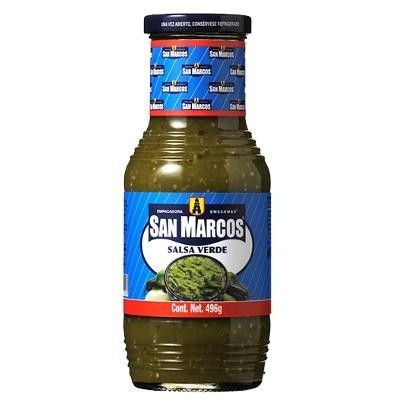 San Marcos Green Mexican Salsa Verde 496gm (17.5oz) - Chile Mojo