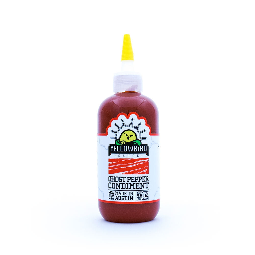 Yellowbird Sauce Ghost Pepper Condiment 9.8oz (278gm) - Chile Mojo